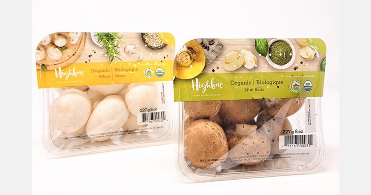 Launching clear, sustainable packaging for mushrooms