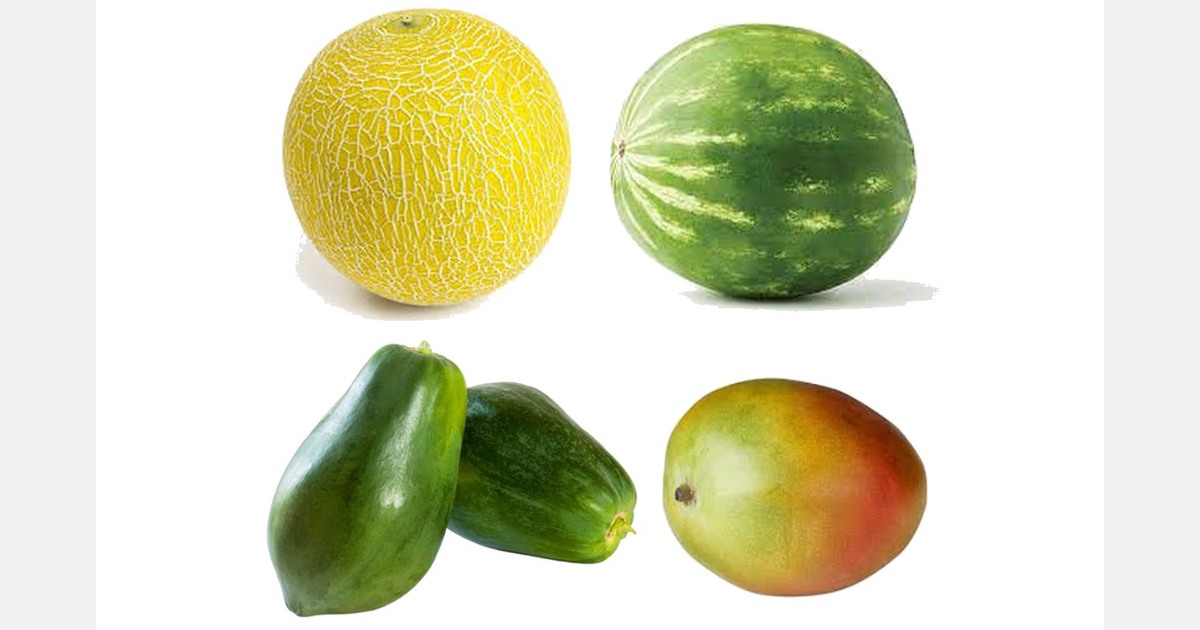 Melon, watermelon, papaya and mango: the fruit that carries so much ...
