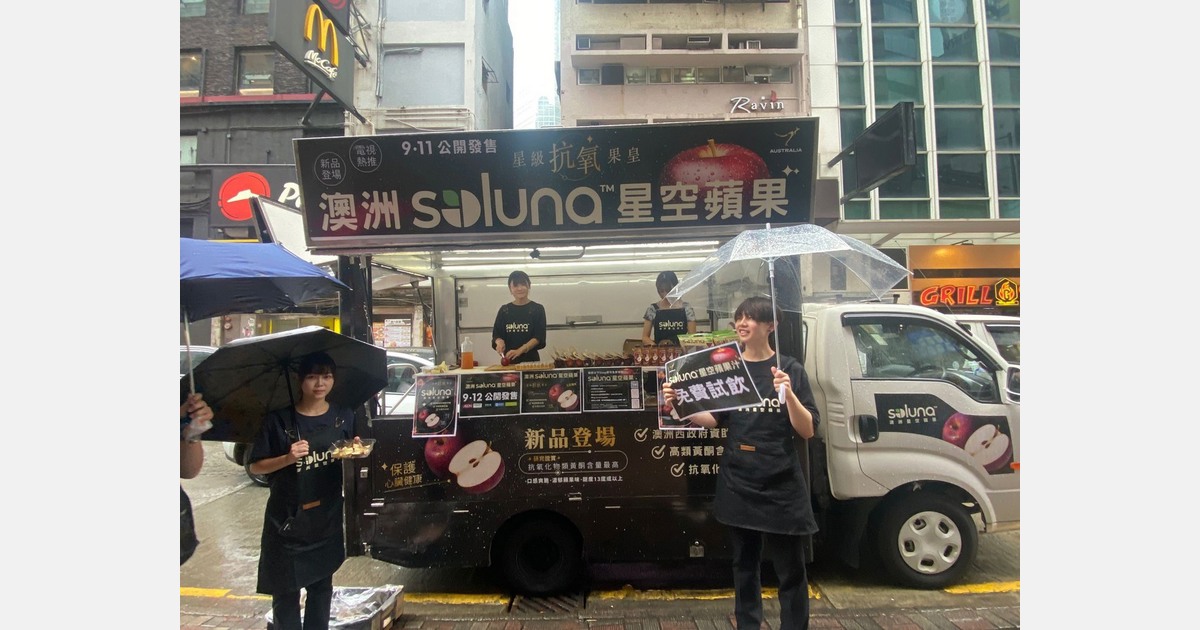 Soluna apples makes debut in Hong Kong with tasting experience