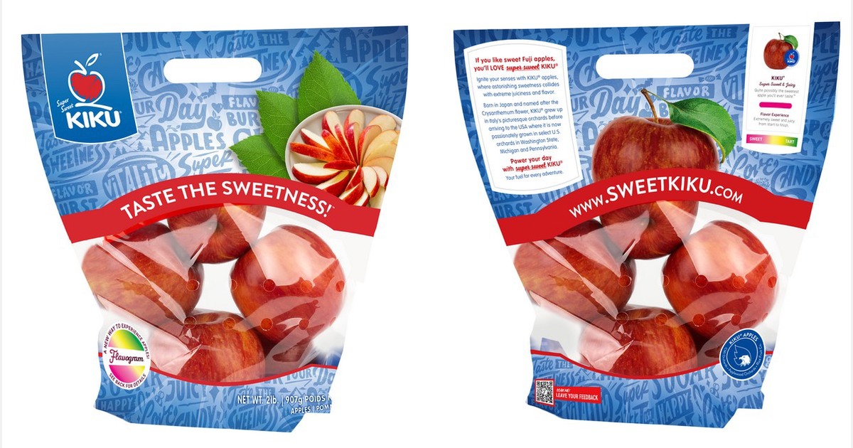 KIKU apple branding gets a new look