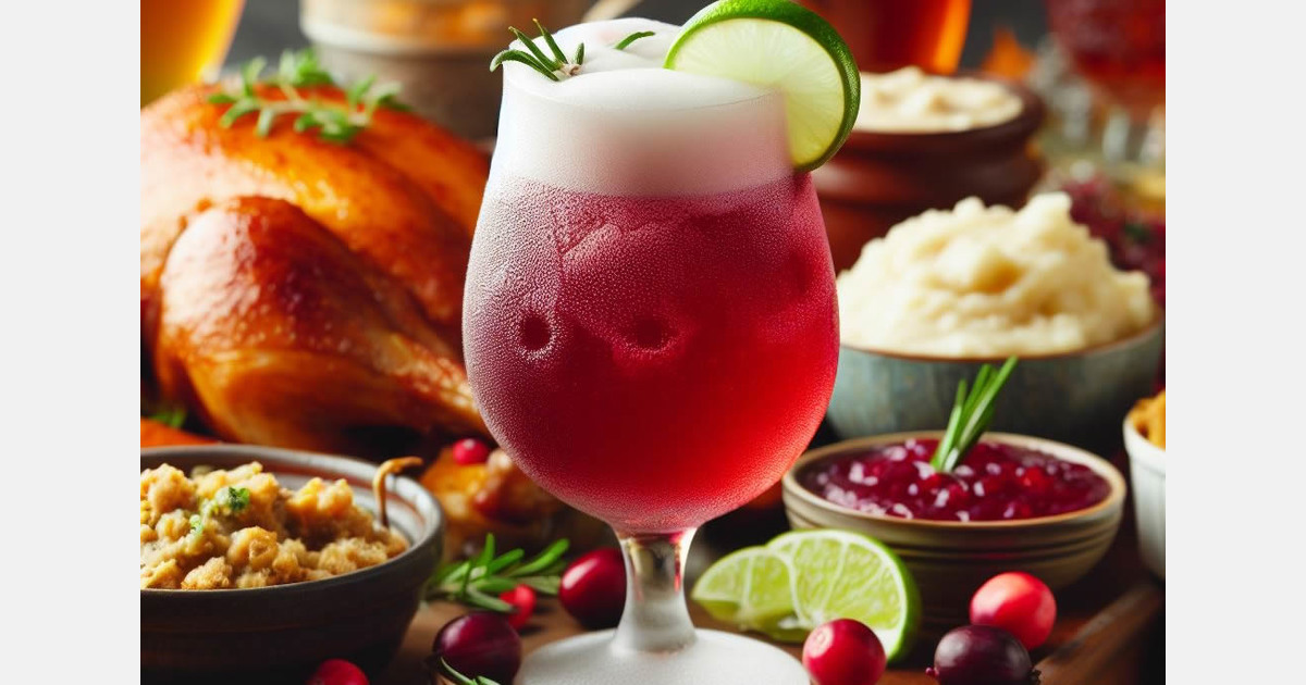 Special cranberry beer for Thanksgiving