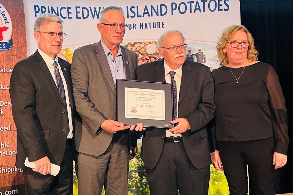 PEI potato industry recognizes four members