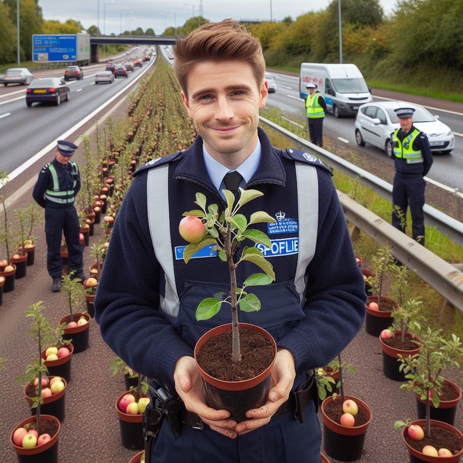 Solihull apple grower received cuttings from Highways Officers from ...