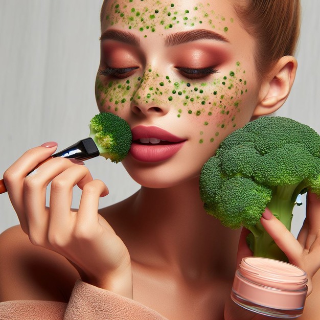 The latest beauty trend involves the use of broccoli to create fake ...