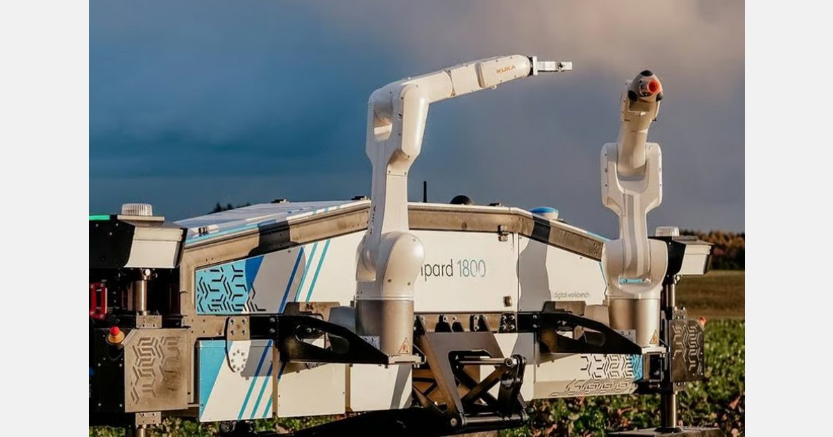 Harvest robot collaboration unveiled in Germany
