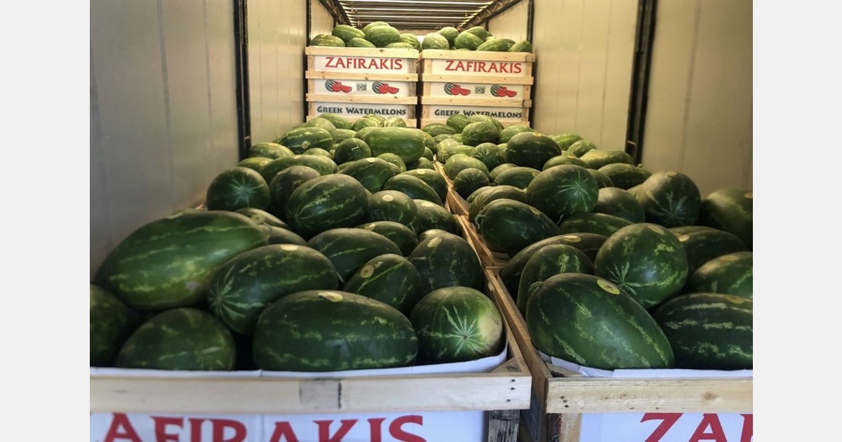 Possible earlier harvest for Greek watermelons