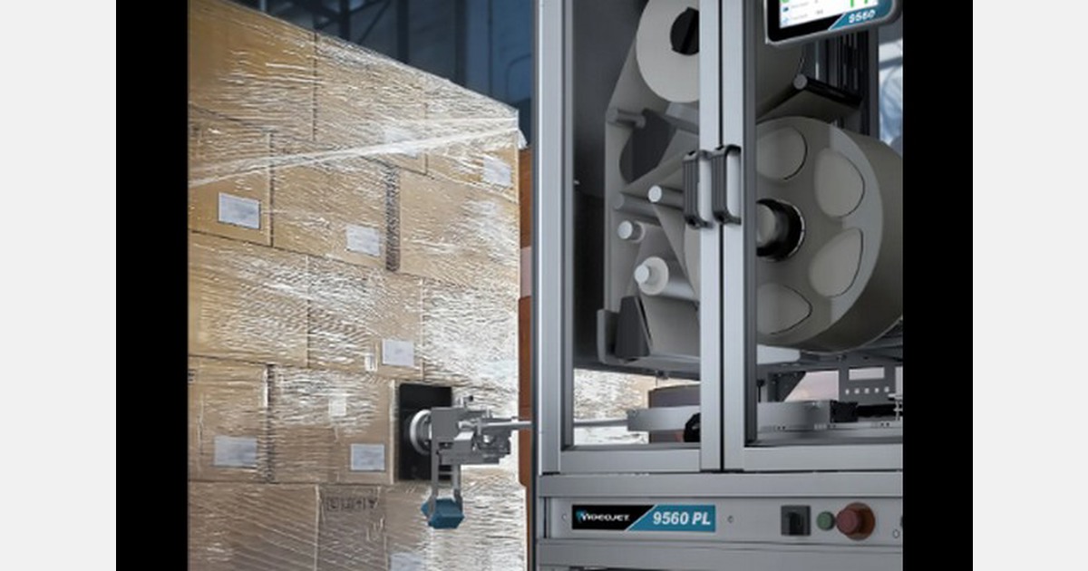 New Videojet 9560 PL pallet labeler delivers reliable, automated pallet ...