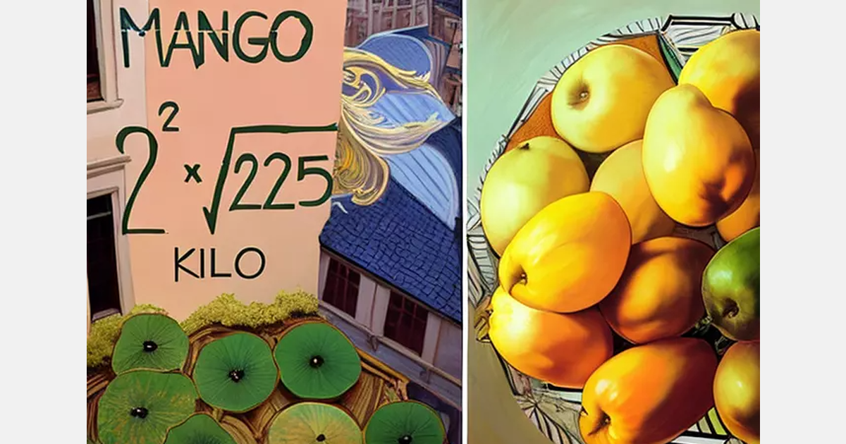 Mathematical mango pricing: a fruit seller's viral equation