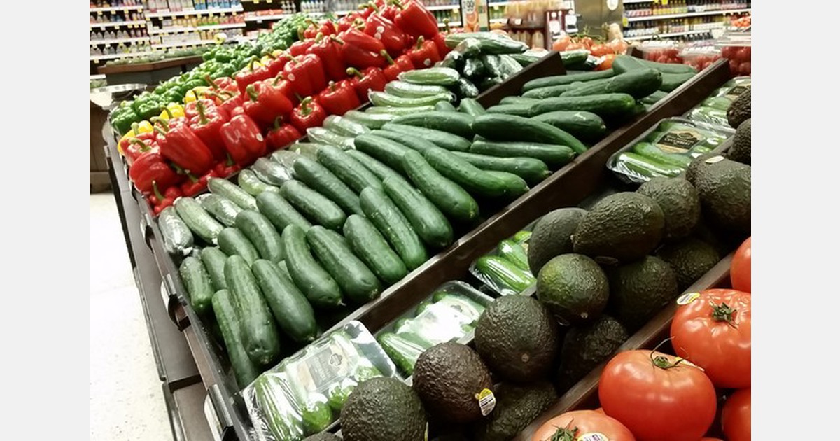 Imported cucumbers and greenhouse cucumbers saw a reduction in prices