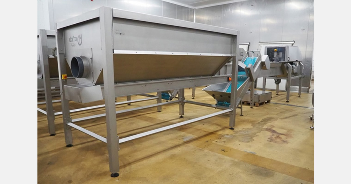 Vegetable and fruit processing equipment from Dofra and Urschel for sale