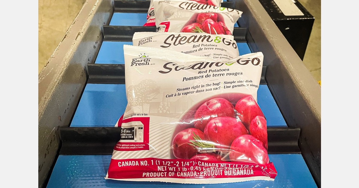 New packing line expands local potato production capacity