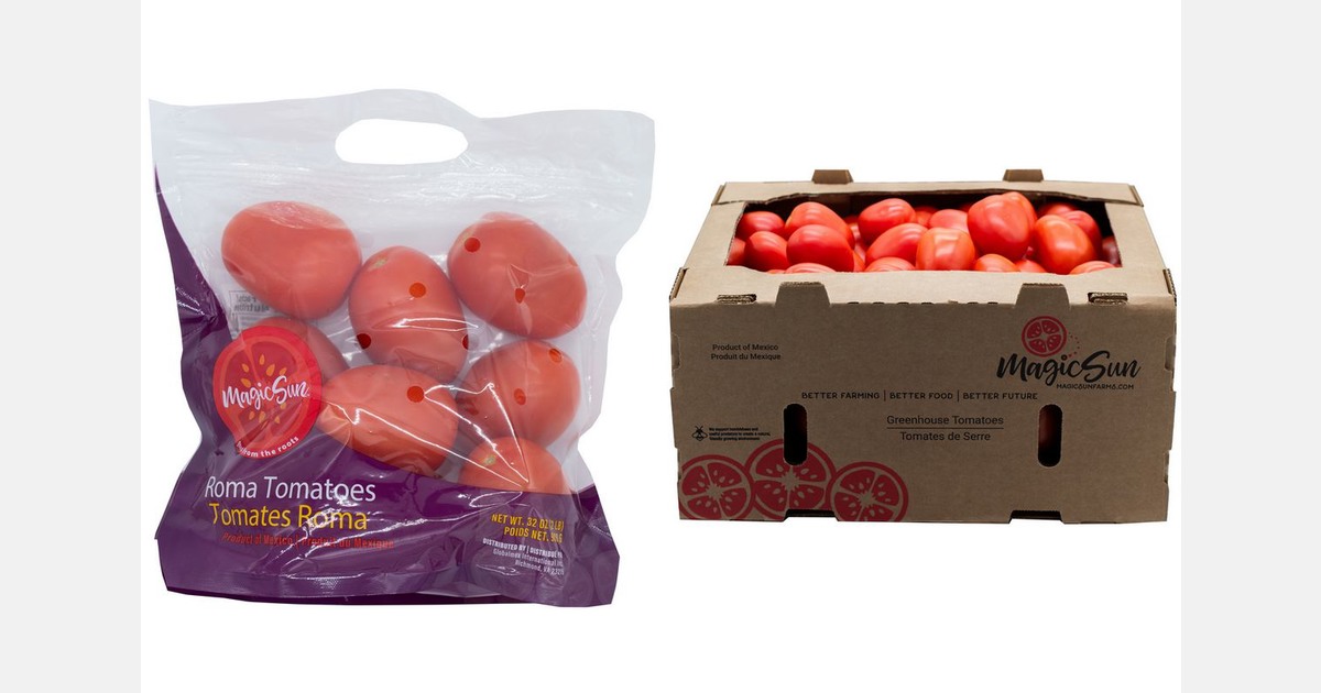 Greenhouse grown Roma tomatoes from Central Mexico enter market