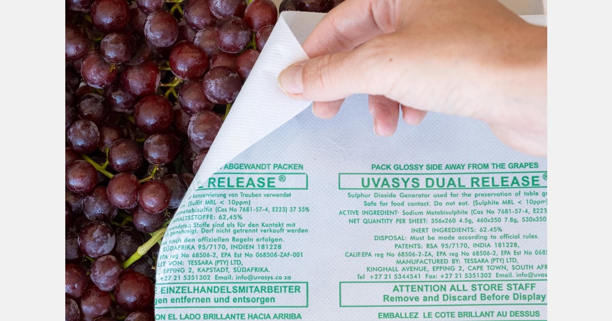 "Uvasys and Berrisys can help minimize the spread of decay by up to 80%"