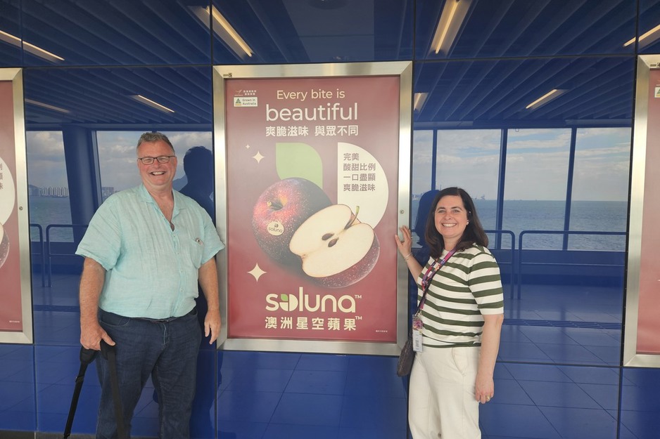 Soluna apple season progresses in Asia and the Middle East