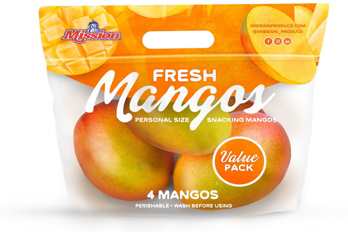Retail-ready mango bags will debut at New York Produce Show