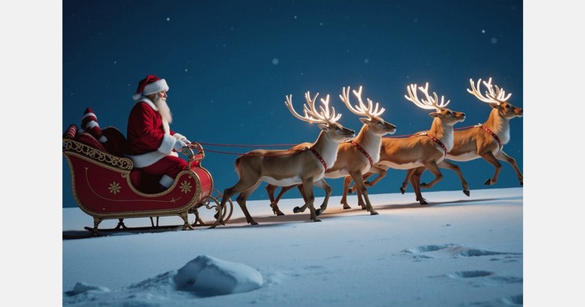 USDA grants transit permit for Santa’s reindeer, ensuring safe holiday ...