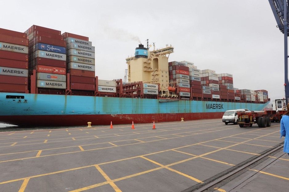 “So far five containers of Chilean cherries from the delayed Maersk ...