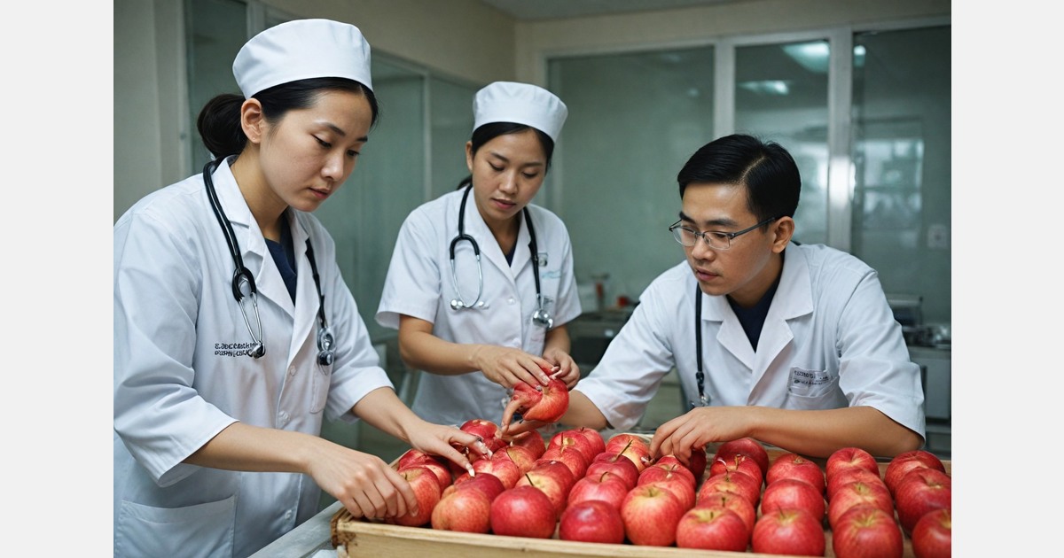 Apples for peace: doctors in China use fruit superstitions for calm shifts