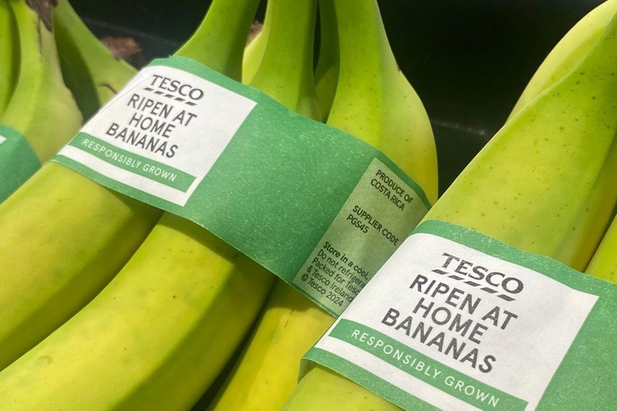 Tesco adds ripen-at-home bananas to reduce waste