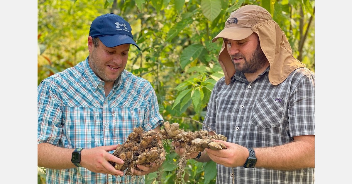 Organic ginger grower from Peru makes debut in Monterey