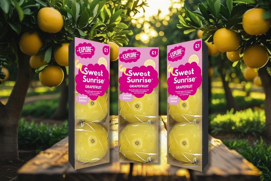 Morrisons U.K. launches Sweet Sunrise grapefruit
