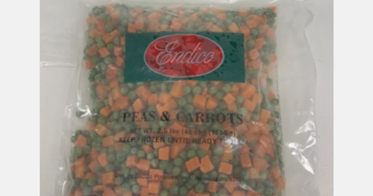 U.S. Endico Potatoes recalls frozen vegetables over listeria risk