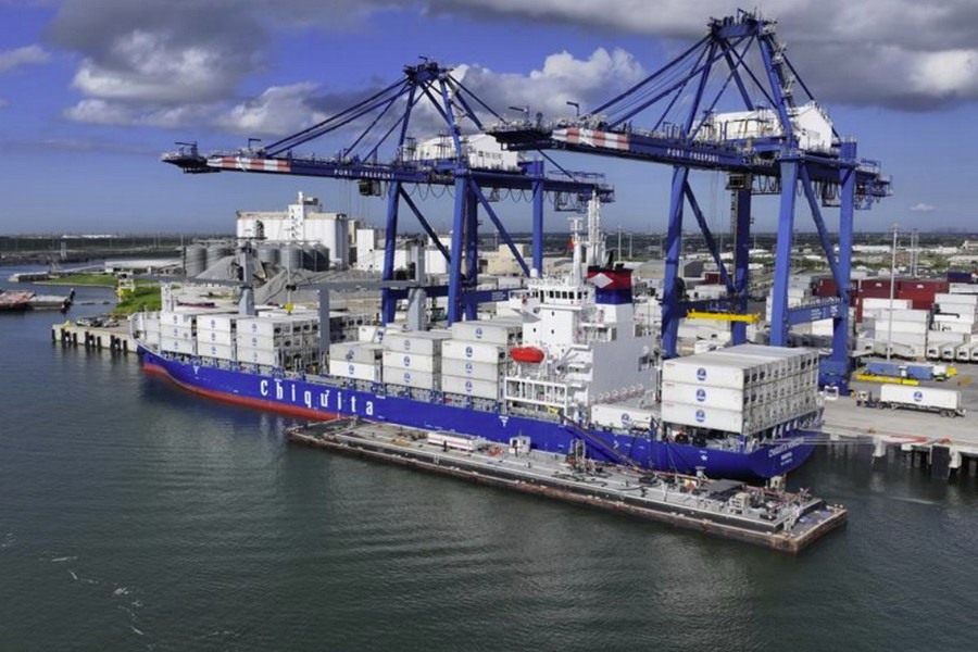 Port Freeport receives Chiquita Horizon refrigerated vessel