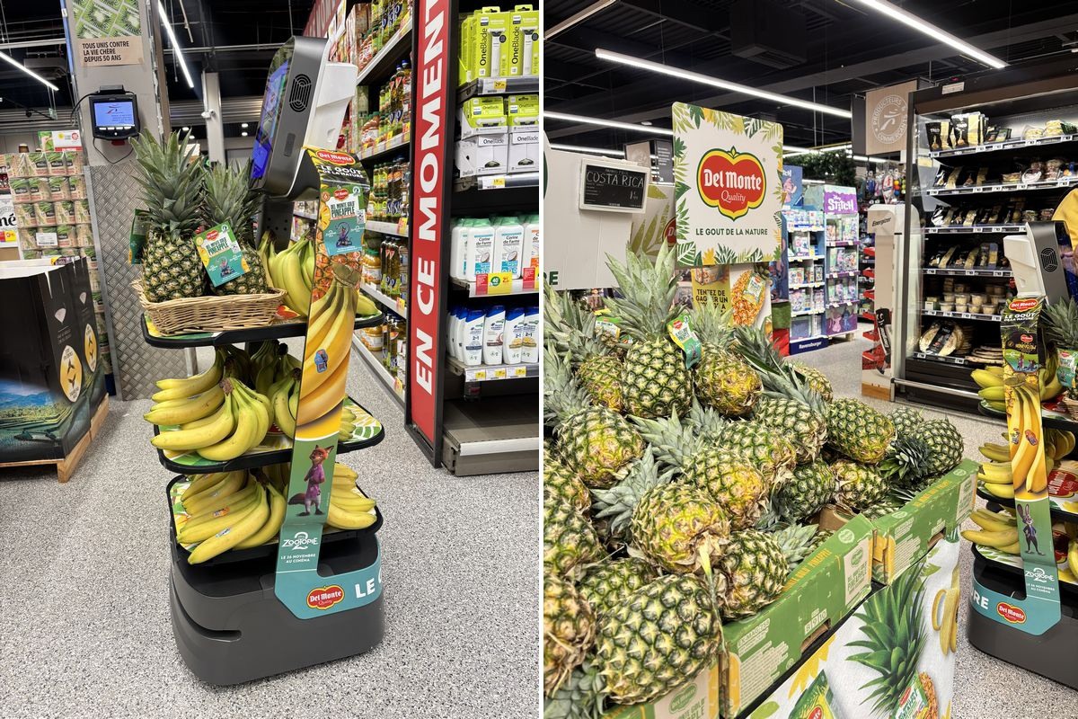 Fresh Del Monte launches robot that interacts with shoppers