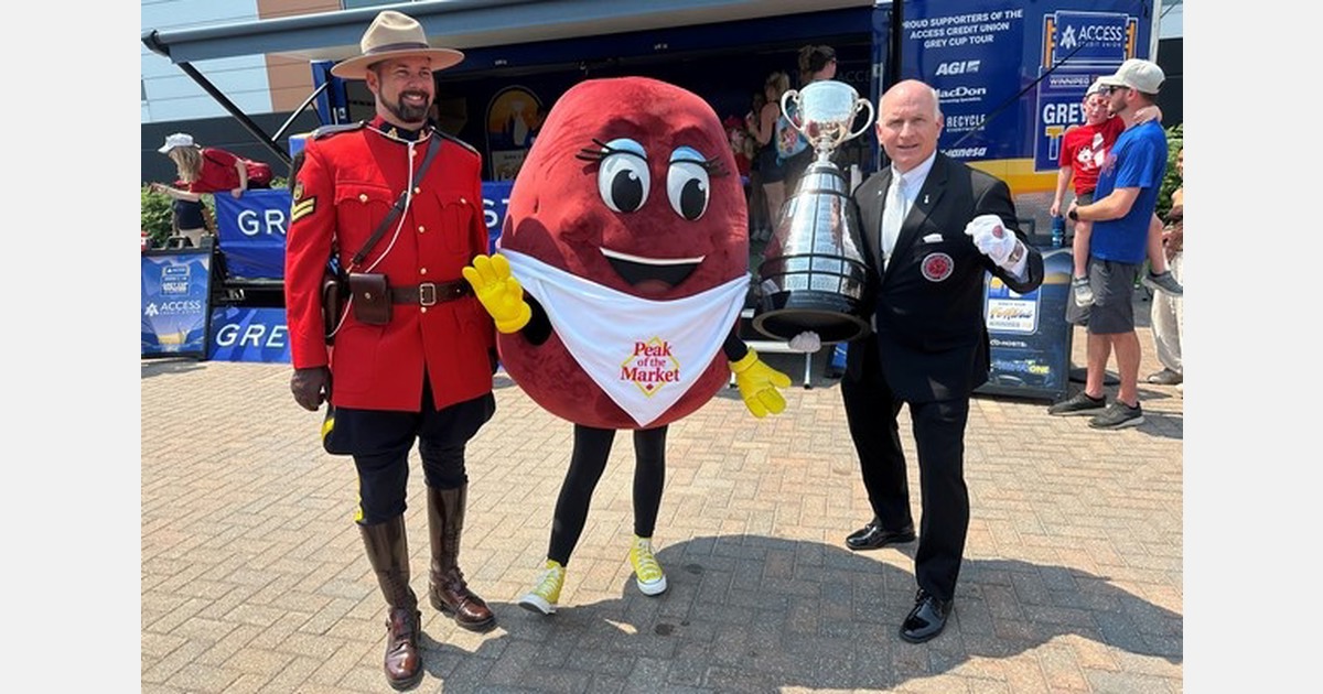 CFL fans to meet mascot Rosie the Red Potato at Grey Cup event