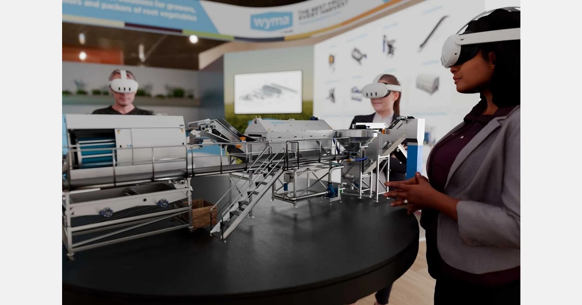 Mixed reality demonstration to highlight post-harvest processing layouts