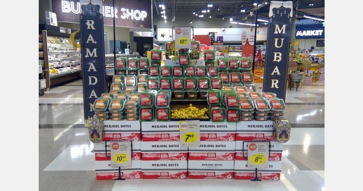 High-impact date displays available for Ramadan