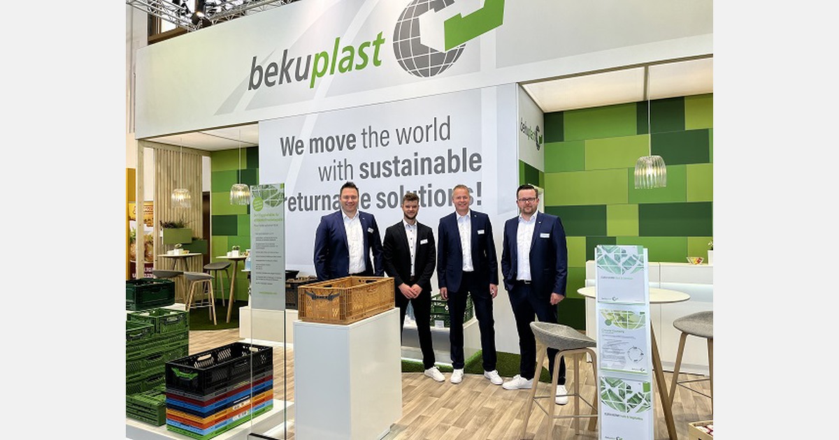 "Our folding container series 'Clever-Fresh-Box advance' is in great ...