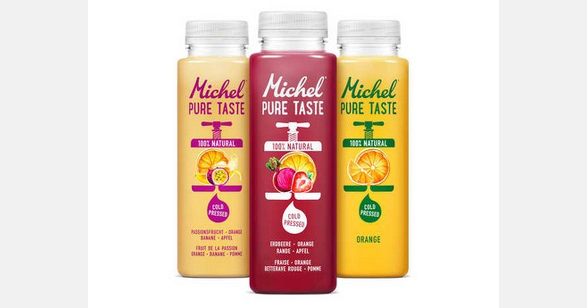 Pure fruit juice delight from cold-pressed fresh juices