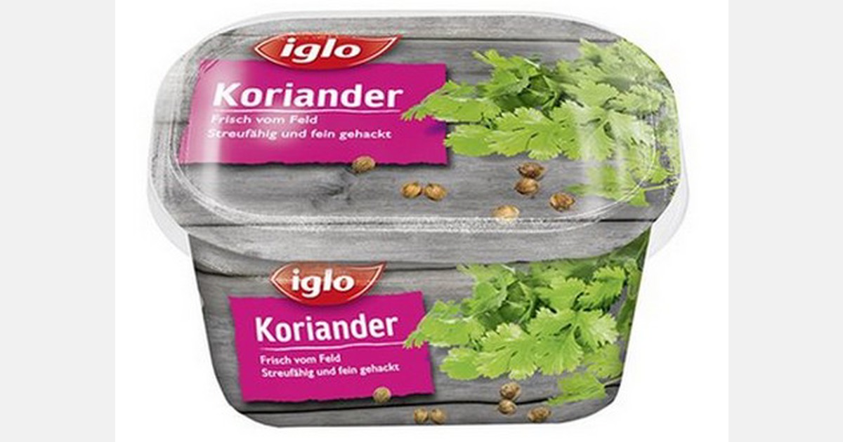 Iglo launches first frozen coriander