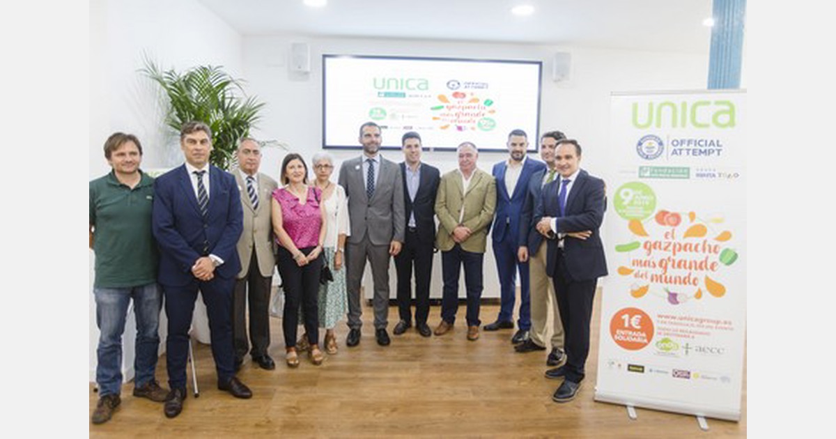 Unica Group prepares record-breaking gazpacho