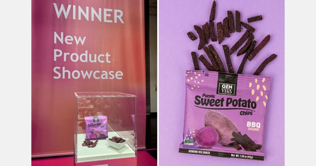 BBQ purple sweet potato snack awarded among the world's best candy and ...