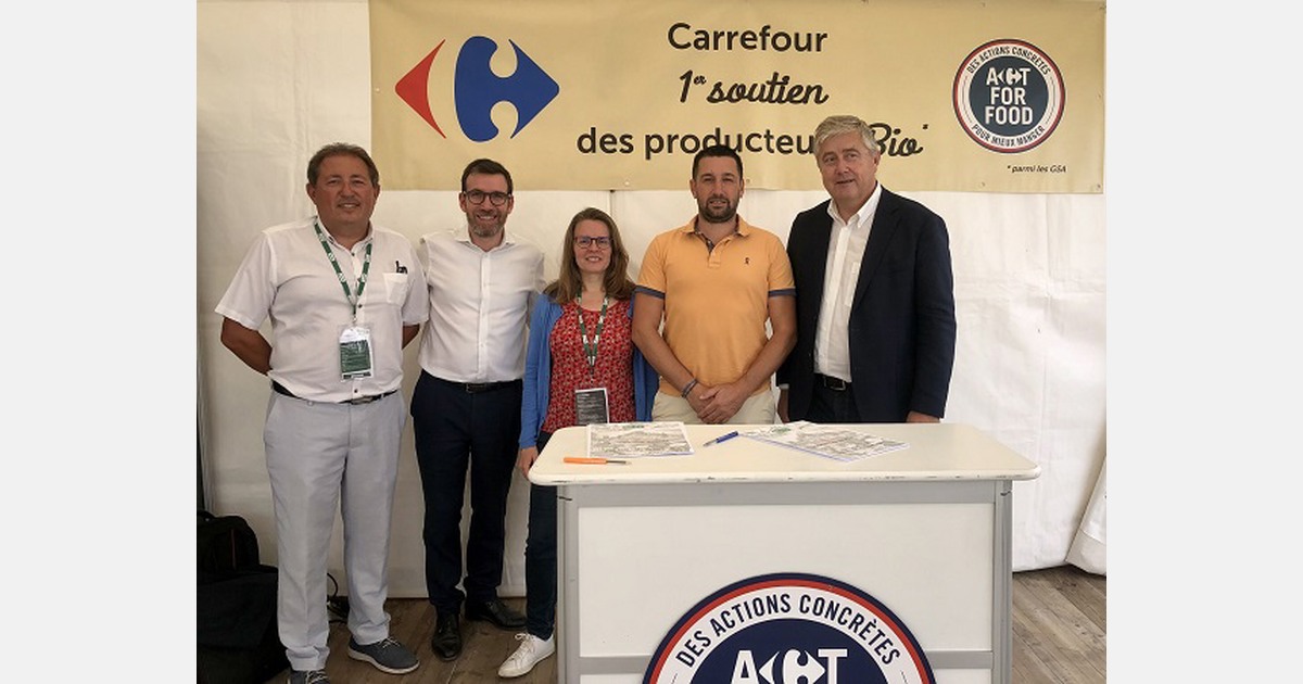 Carrefour signs 4 new organic supply chains