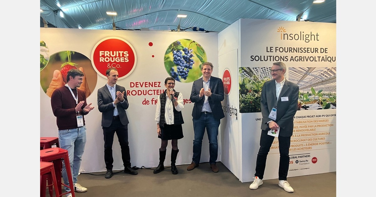 Driving innovation in France’s soft fruit Industry through agrivoltaics