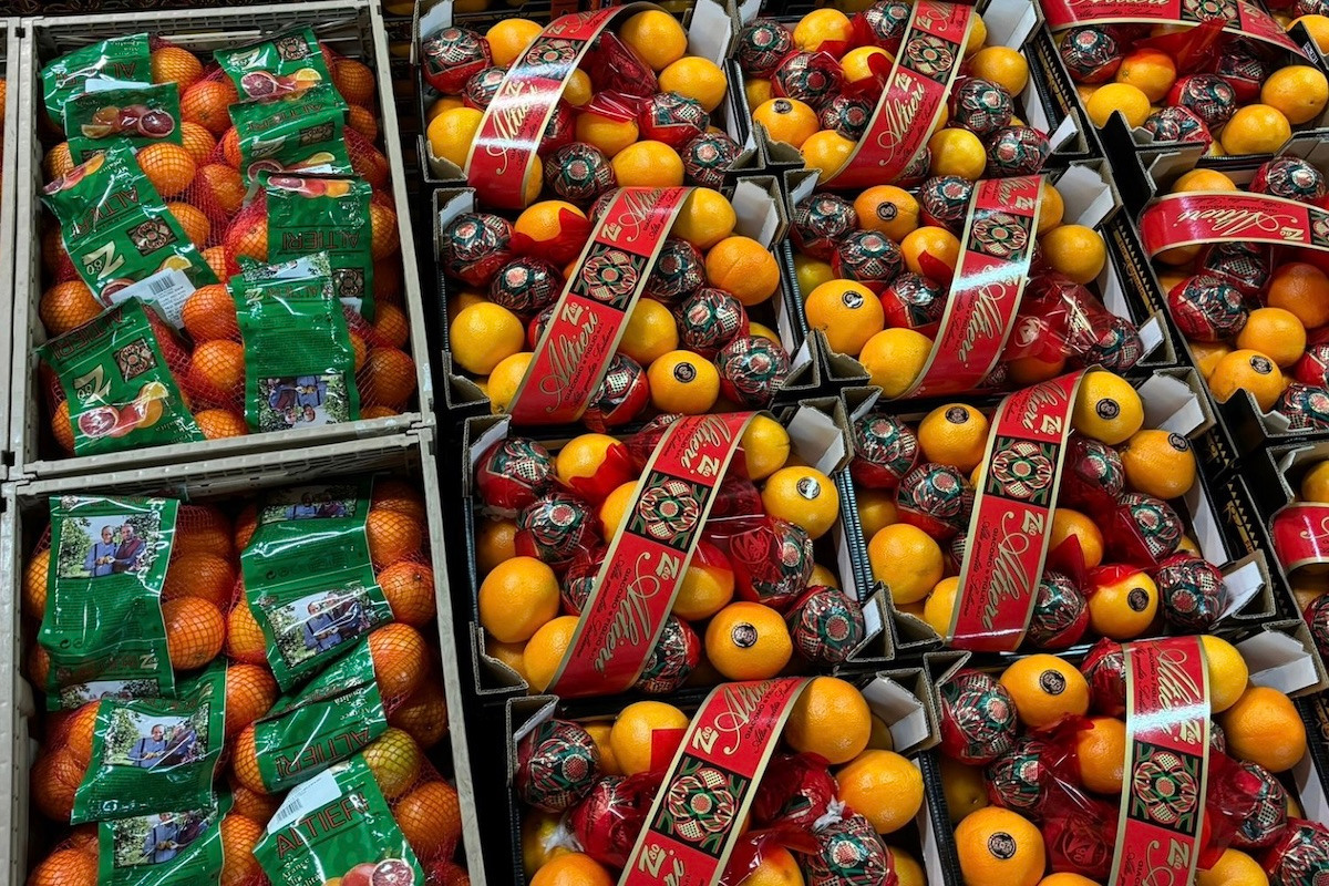 Lower citrus fruit volumes due to drought