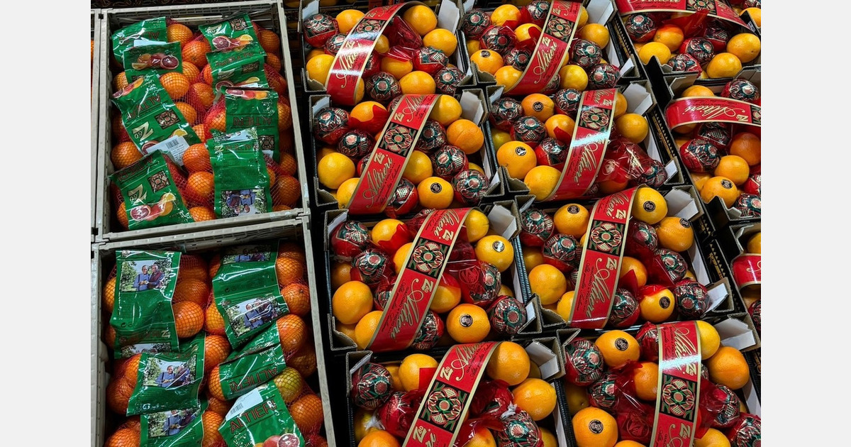 Lower citrus fruit volumes due to drought