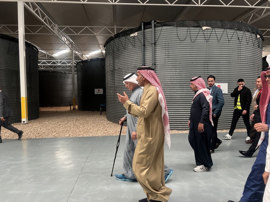 Saudi Arabia's Minister visits Dava Greenhouse