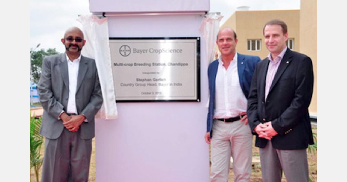 India: Bayer opens new multi-crop breeding station