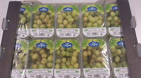 New: grapes in top-seal packaging